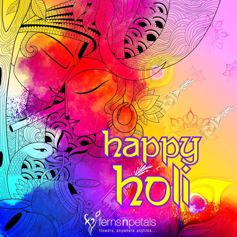 50+ Happy Holi Wishes, Quotes, Greeting Messages With Images N Gifs