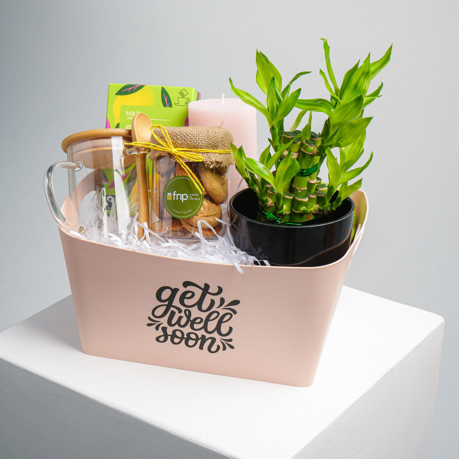 Online Get Well Soon Wishes Basket Gift Delivery in UAE - FNP